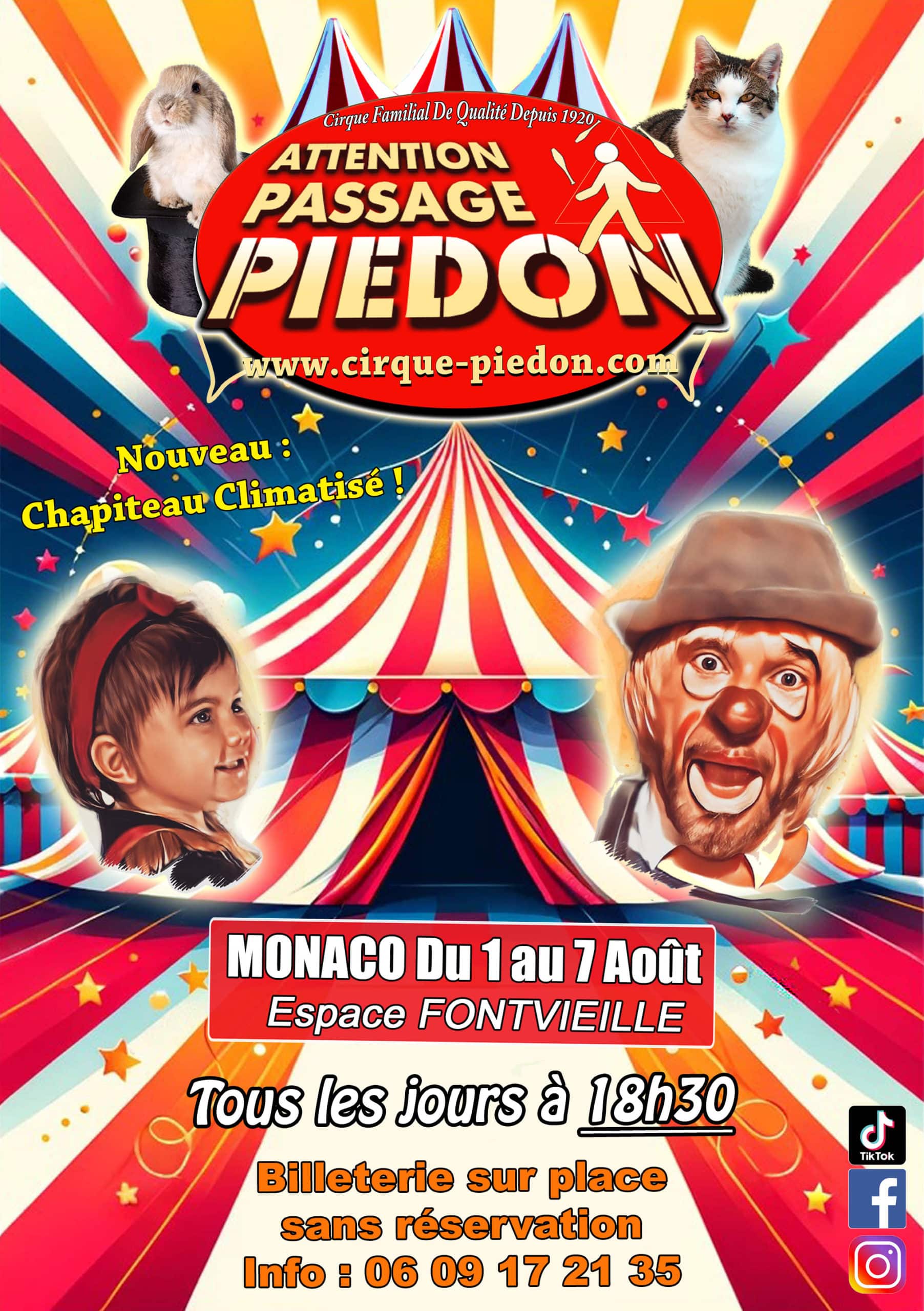 Cirque Piedon - Chapiteau Monaco