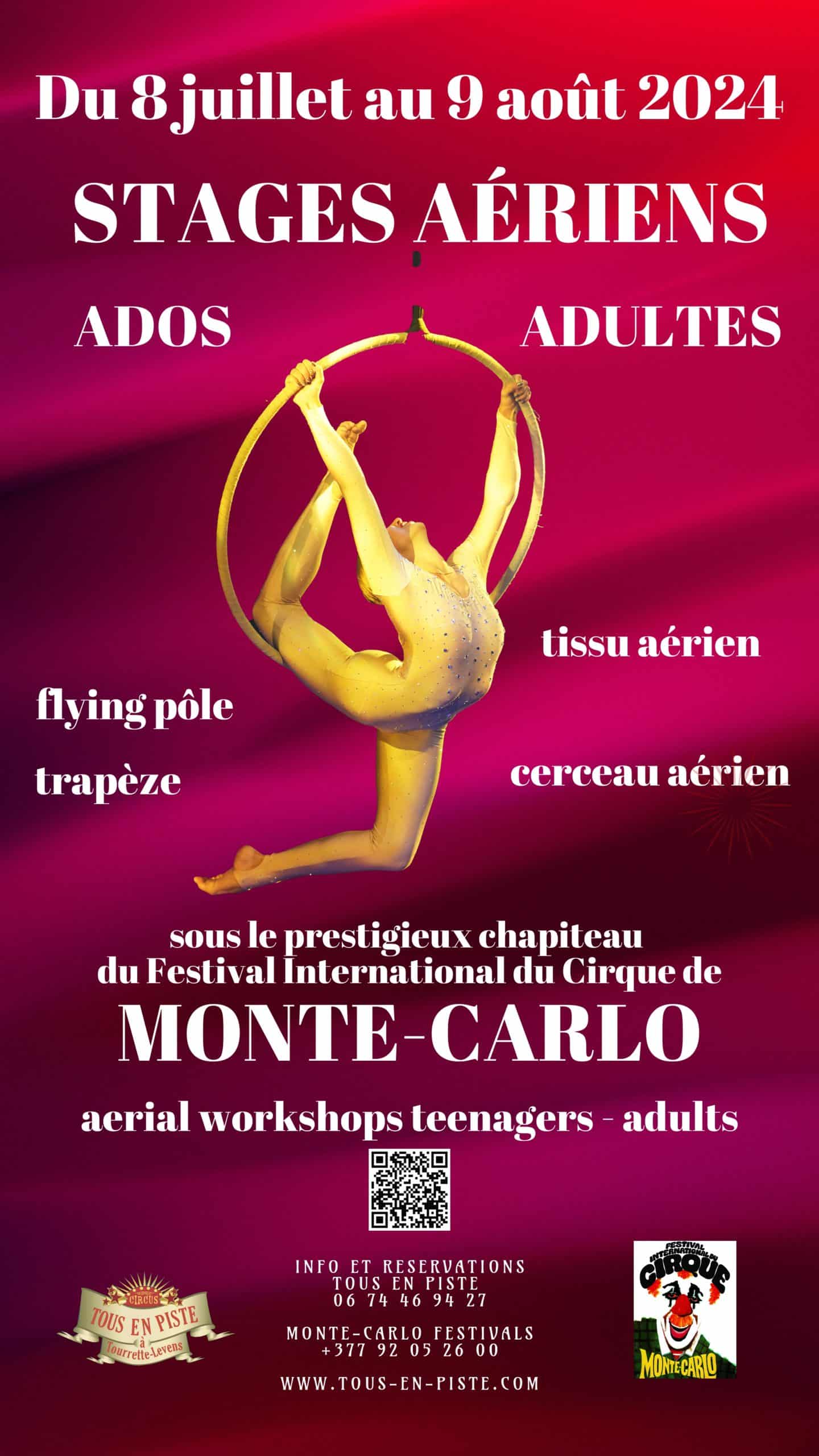 Circus Workshops - Chapiteau Monaco